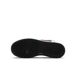 JORDAN 1 Mid Se - Black/white/red
