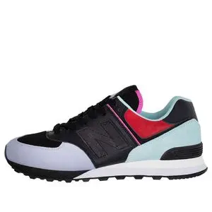 NEW BALANCE Louis De Guzman X 574 "geometric Color-blocked - Gray/blue/black