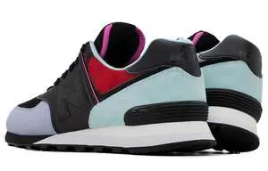 NEW BALANCE Louis De Guzman X 574 "geometric Color-blocked - Gray/blue/black
