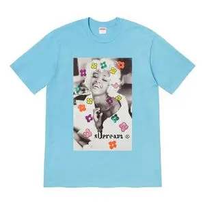 Supreme Ss20 Week 1 Naomi Tee Character Printing Short Sleeve - Blue