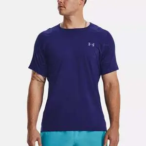 Under Armour Rush Emboss Short Sleeve T-shirt - Blue