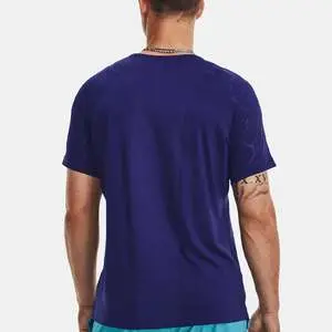 Under Armour Rush Emboss Short Sleeve T-shirt - Blue