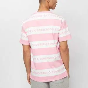 CONVERSE Wordmark Logo T-shirt Asia Sizing - Pink