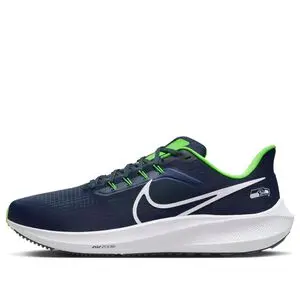 Nike Nike X NFL Air Zoom Pegasus 39 Seattle Seahawks Black/white/white