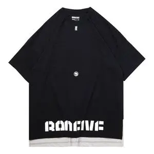 LI-NING Badfive Hoops Graphic T-shirt 'black - Black/multi-color