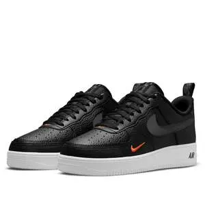 Nike Force 1 Lv8 " Total Orange" Dj6887-001 - Black