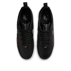 Nike Force 1 Lv8 " Total Orange" Dj6887-001 - Black
