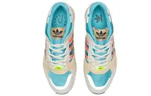 Adidas Zx 10000c " Coral Blue" Sneakers - Grey