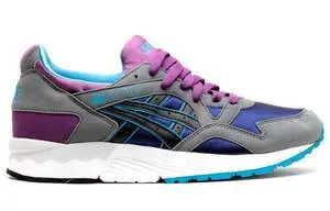 Asics Gel-lyte 5 Low Top Sneakers - Grey/purple