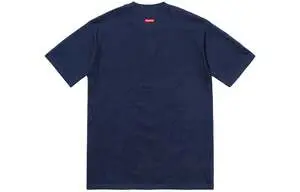 Supreme Ss18 Hardware Tee Navy Printing Short Sleeve Navy