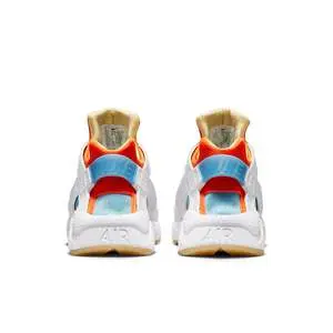 Nike Huarache "white Safety Orange - White/blue