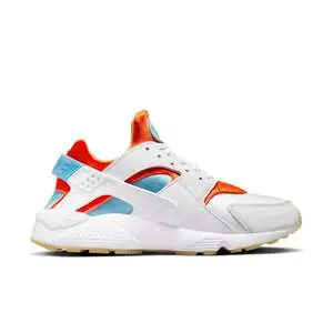 Nike Huarache "white Safety Orange - White/blue