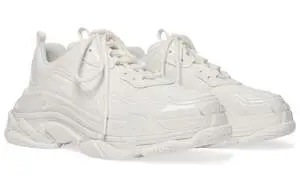 Balenciaga Triple S Rubber Sneakers - White