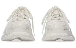 Balenciaga Triple S Rubber Sneakers - White