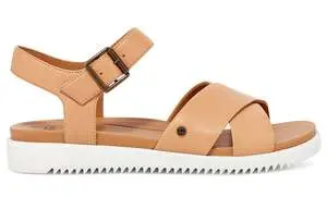UGG Sandals With Buckled Ankle Strap