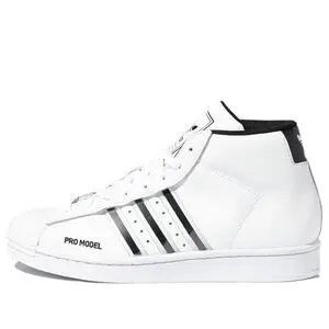 Adidas Pro Model High Top Sneakers - White/black
