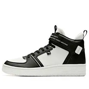 ANTA Life Series High Top Sneakers - White/black