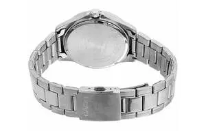 Casio Stainless Steel Quartz Analog Watch - Silver
