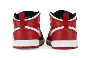 JORDAN 1 Mid Sneakers - Red