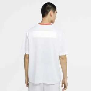 Nike Minimalistic Logo Mesh Basketball Short Sleeve