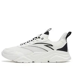 ANTA Casual Lace-up Sneakers - White/black