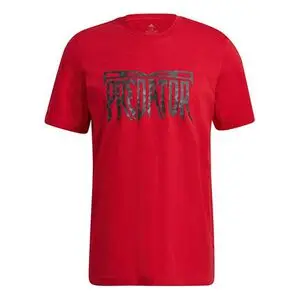 Adidas Predator Logo Short Sleeve T-shirt - Red