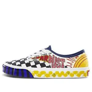 VANS Authentic "galactic Goddess" Low Top Sneakers - Yellow/blue