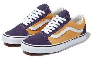 VANS Old Skool Low Top Sneakers - Purple/yellow