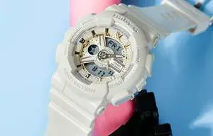 Casio Baby-g Analog-digital Shock Resistant Watch - White