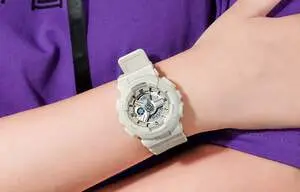 Casio Baby-g Analog-digital Shock Resistant Watch - White