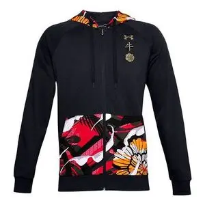 Under Armour Rival Fleece Full Zip Hoodie - Black/multi-color