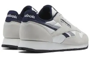REEBOK Classic Leather Low Top Sneakers - Gray/white