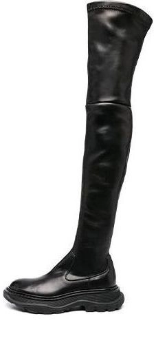 Alexander McQueen Hybrid Over The Knee Boots