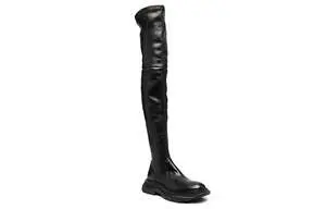 Alexander McQueen Hybrid Over The Knee Boots