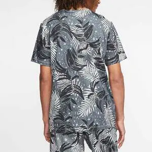 JORDAN Poolside Printing Sports Tops - Black