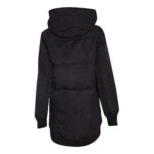 CONVERSE Long Down Jacket - Black
