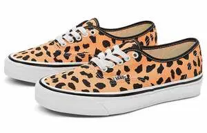 VANS X Wacko Maria Og Authentic Lx 'cheetah Peach - Orange/black
