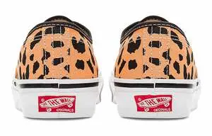 VANS X Wacko Maria Og Authentic Lx 'cheetah Peach - Orange/black