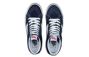 VANS Sk8-hi High Top Sneakers - Blue/white