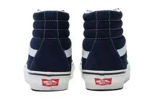 VANS Sk8-hi High Top Sneakers - Blue/white