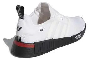 Adidas Nmd_r1 Casual Sneakers - Cloud White/core Black/red