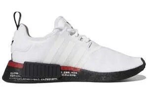 Adidas Nmd_r1 Casual Sneakers - Cloud White/core Black/red