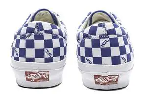 VANS Og Era Lx Checkerboard Logo Sneakers - Bluewhite