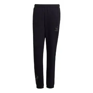 Adidas Originals X Disney Crossover Solid Color Logo Casual Bundle Feet Sports Pants/trousers/joggers Black - Default Color