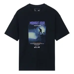 LI-NING Skate For Freedom Graphic Loose Fit T-shirt 'black - Black/multi-color