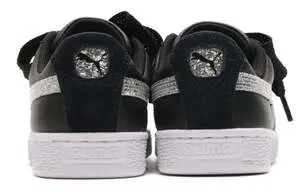 PUMA Basket Heart Sneakers - Black