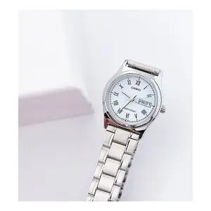 Casio Stainless Steel Quartz Analog Watch With Dial - Blue
