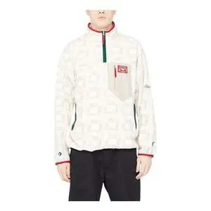 CONVERSE X Lfc Popover Fleece Sweatshirt - Beige/red/green