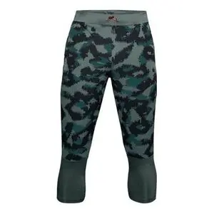Under Armour Run Anywhere 3/4 Leggings 'blue Camo