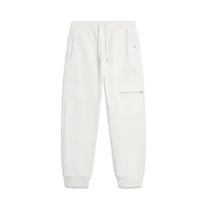 LI-NING Way Of Wade Love & Passion Pants 'beige White - Beige/white